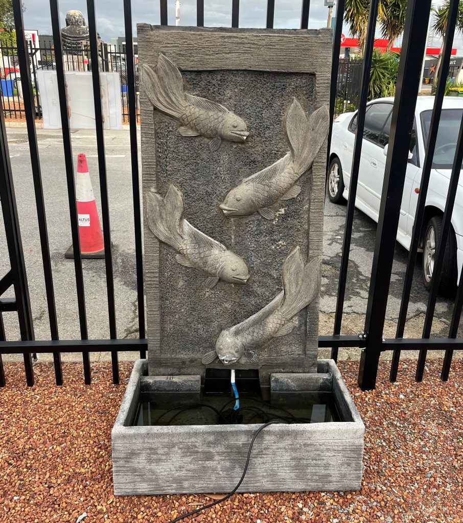 Fish Panel Water Feature | Bali Garden & Stone